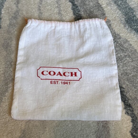Coach | Bags | Coach Drawstring Cloth Small Dust Bag | Poshmark